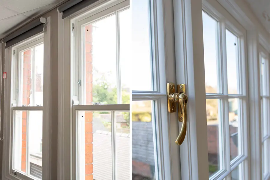 Difference between a sash window and a casement