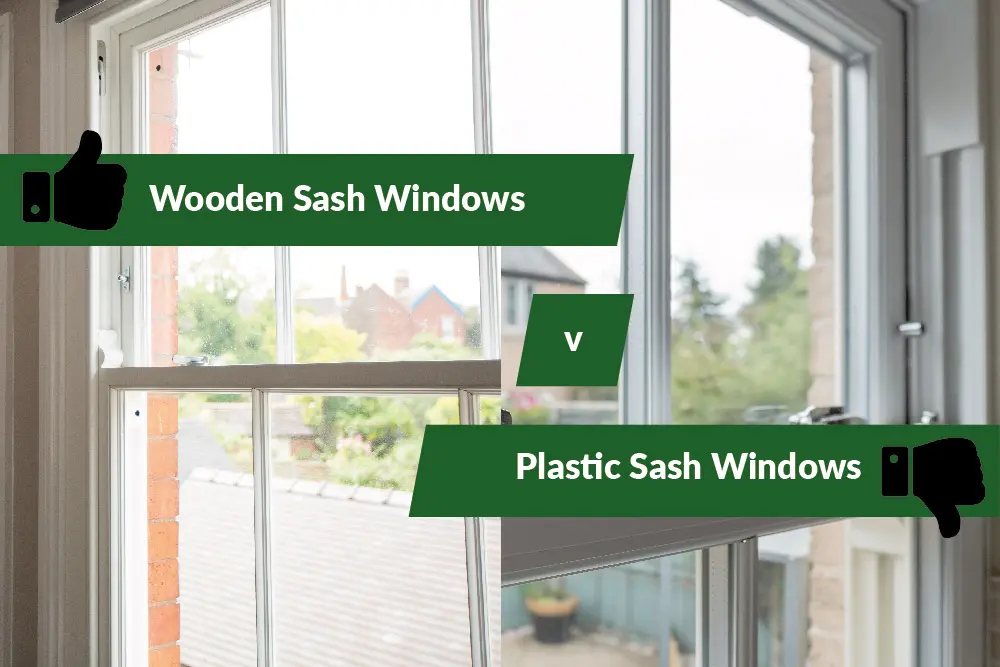Wooden Sash Windows vs Plastic - Gowercroft Timber Windows